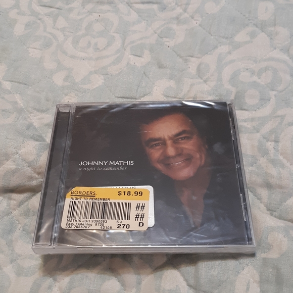 Media | Johnny Mathis Cd New With Tags A Night To Remember | Poshmark